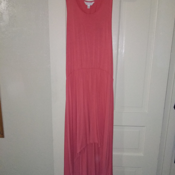 Charming Charlie | Dresses | Charming Charlies Coral Dress With Bow ...